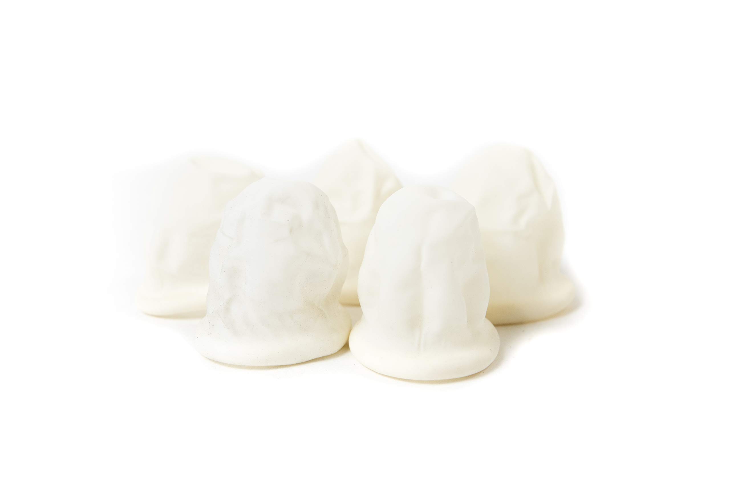 Bertech Anti-Static Nitrile Finger Cots, Powder-Free, 4 Mil Thick, Extra Large, White