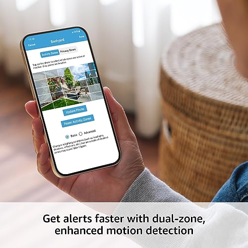 All-new Blink Outdoor 4 (4th Gen) – Wire-free smart security camera, two-year battery life, two-way audio, HD live view, enhanced motion detection, Works with Alexa – 2 camera system