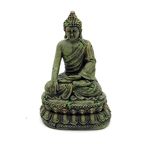 Aquarium Decorations Resin Buddha Sculpture / Head Sculpture Aquarium Decor Ornament