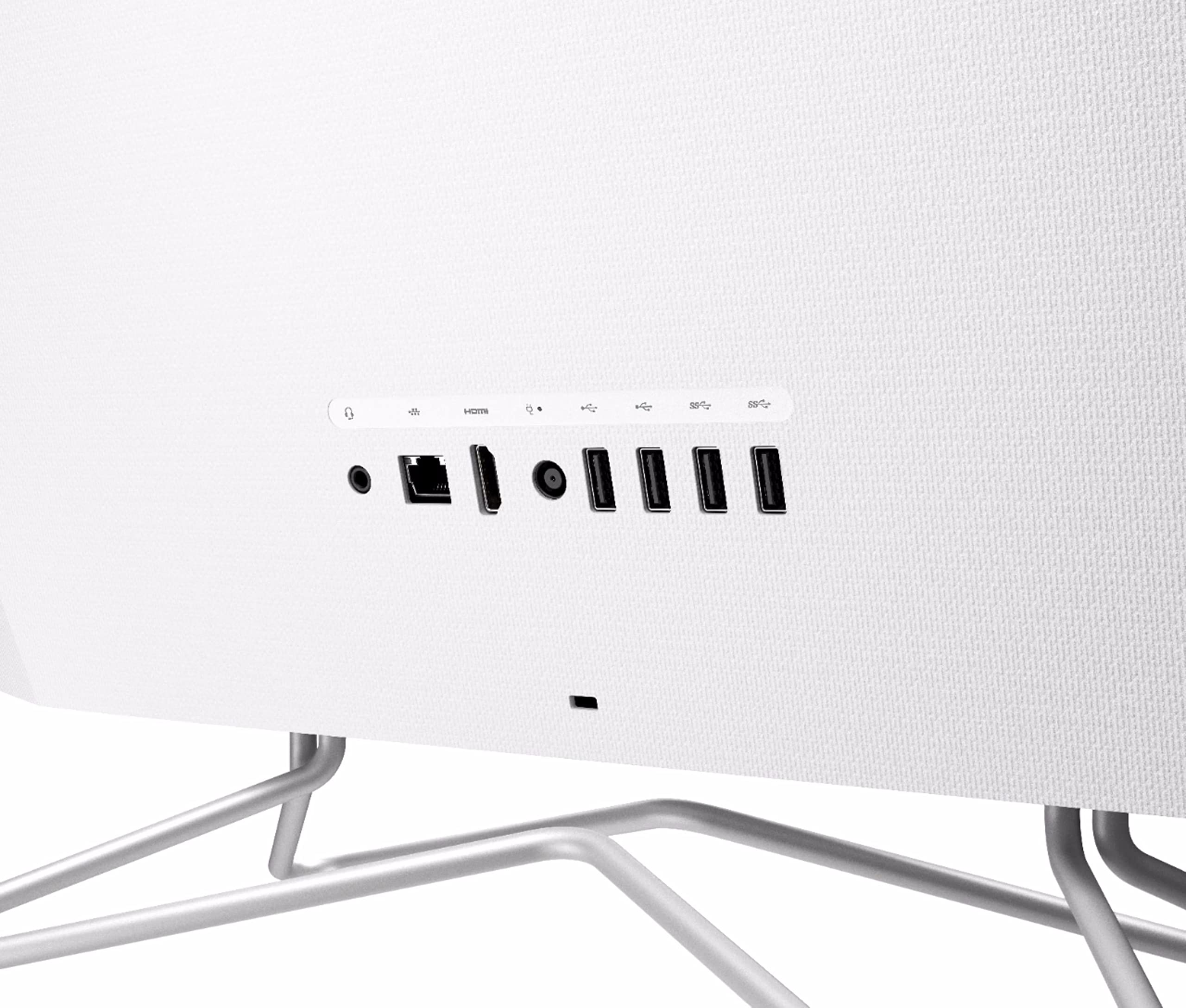 2022 Latest HP All-in-One Desktop | 24-inch FHD IPS Touchscreen | Intel 2-Core i3-1115G4 | 8GB DDR4 256GB SSD | Intel UHD Graphics | WiFi | BT | Card Reader | Wireless KB Mouse | Windows 10 Pro