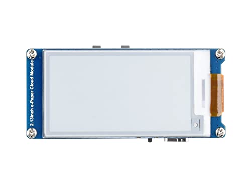 Waveshare 2.13inch E-Paper Cloud Module 250×122 Pixels with WiFi Connectivity Low Power Consumption Wide Viewing Angle