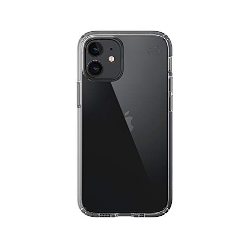 Speck Products Presidio Perfect-Clear iPhone 12 Mini Case, Clear/Clear