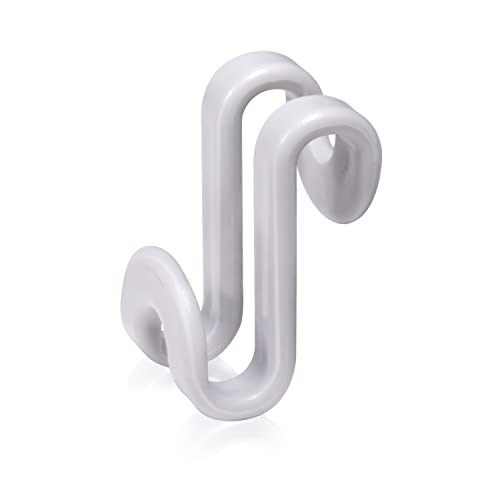 Mlici Connector Hooks Hanger Extenders for Velvet Hangers Coat Clothes Garment, Mini Cascading Velvet Hangers with Hooks, Heavy Duty Huggable Hangers Space Saving(Grey)