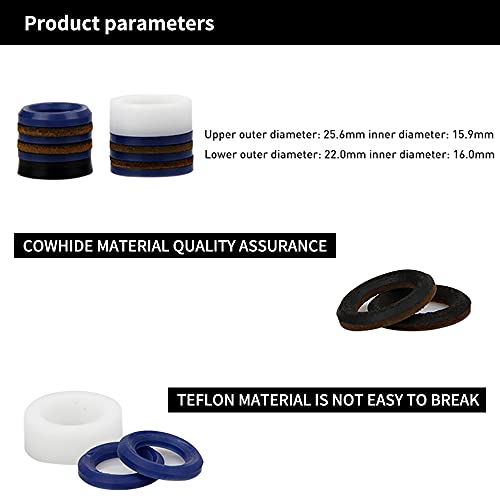 Airless Paint Spray Pump Accessories Repair Packing Kit Compatible with Graco 244194 Airless Paint Sprayer 295 390pc 395pc 490pc 495pc 595 3400 Aftermarket