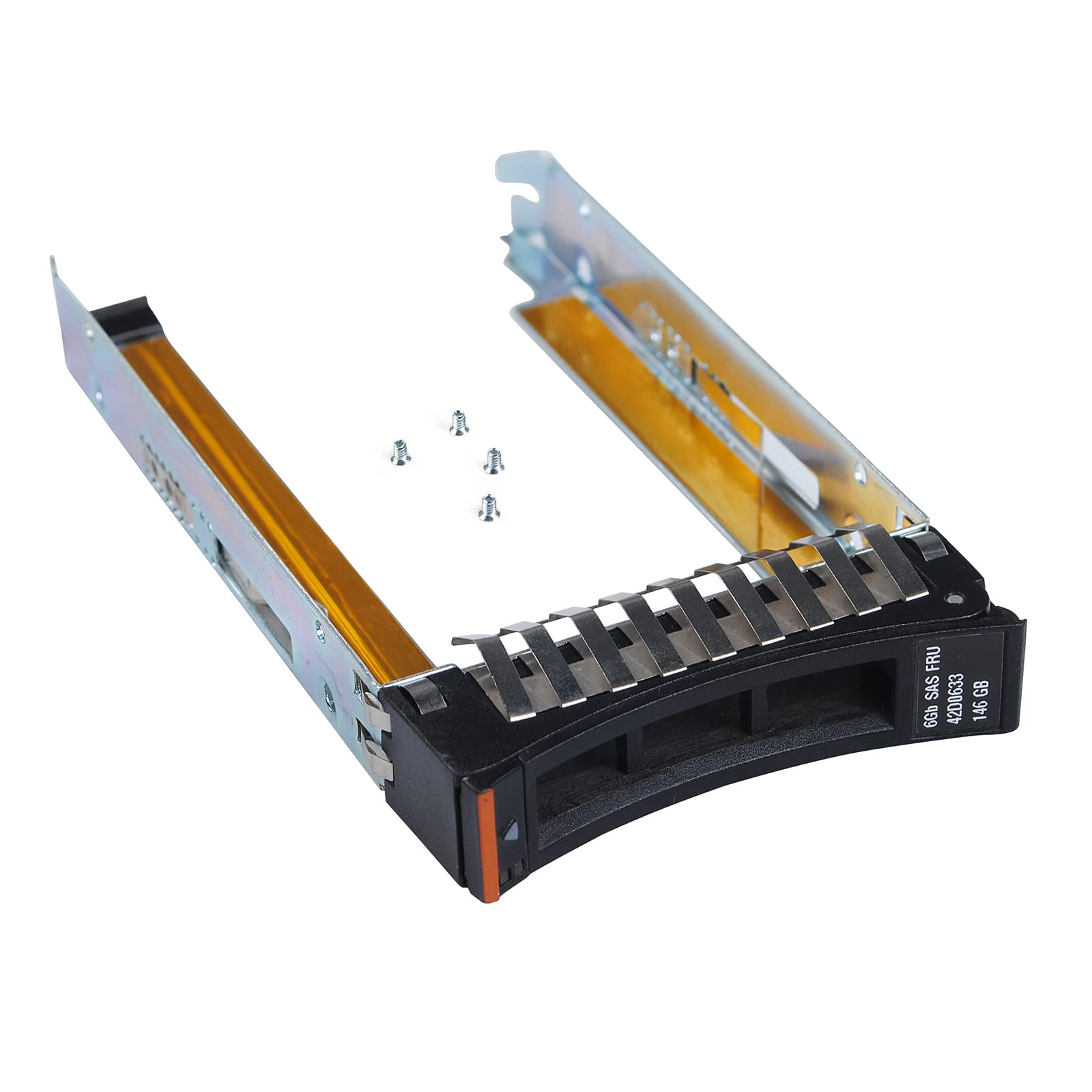 Hard Drive Caddy 44T2216 SSD Mount 2.5" Hard Drive Bracket SAS SATA Disk Tray Compatible for IBM 44T2216 x3250 x3550 x3650 x3500 x3200 x3400 M2 M3 M4 HS12 HS22 Series