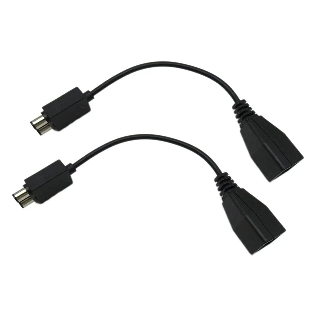 2 Pack AC Power Supply Socket Converter Adapter Cord Cable for Xbox 360 to Xbox ONE