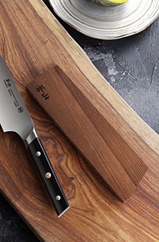 Cangshan 1021462 Solid Ash Wood Magnetic ANCHOR Knife Sheath Only for 8-Inch Chef's Knife