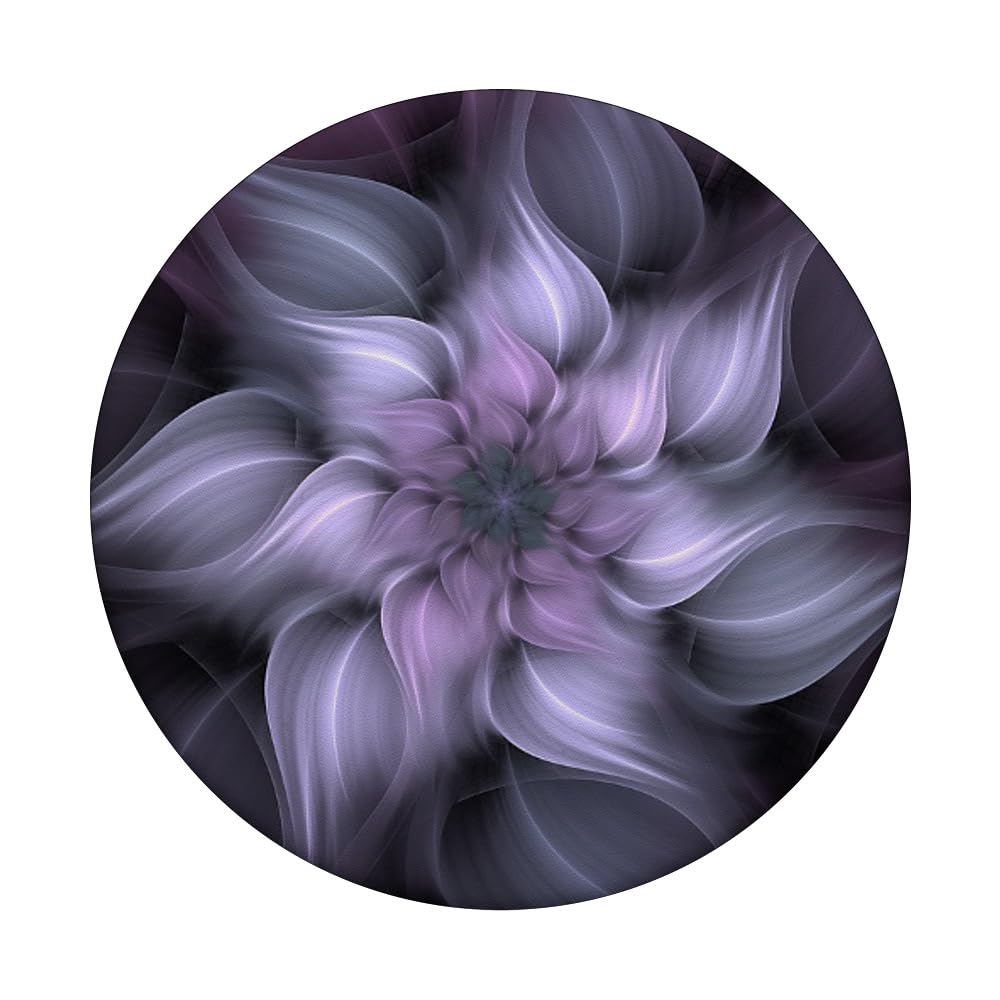 Cell Phone Button Pop Out Holder Cute Purple Galaxy Flower PopSockets Adhesive PopGrip