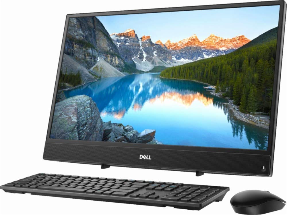 Dell New 2018 23.8" FHD Widescreen LED Touchscreen All-in-One (AIO) High Performance Computer PC, AMD A9-9425 3.1GHz up to 3.7GHz, 8GB DDR4, 1TB HDD, USB 3.1, WiFi, Bluetooth, Windows 10, Black