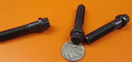 Alloy Steel 12 Point PT Bolts 3/8-16 x 1.75" Length 25 pcs