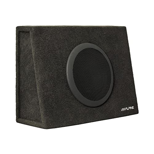 Alpine SWT Loaded Enclosure (SBT-S10V) 1000W Peak (350W RMS) SWT Series Single 10" Ported Subwoofer Enclosure