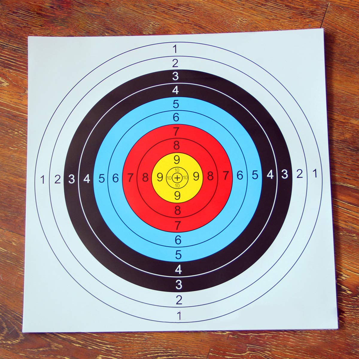 30pcs Targets Multi-Bullseye Shooting Target Longbow Targets Bullseye Archery Shooting Paper Targets Shooting Training Paper Archery Accessories
