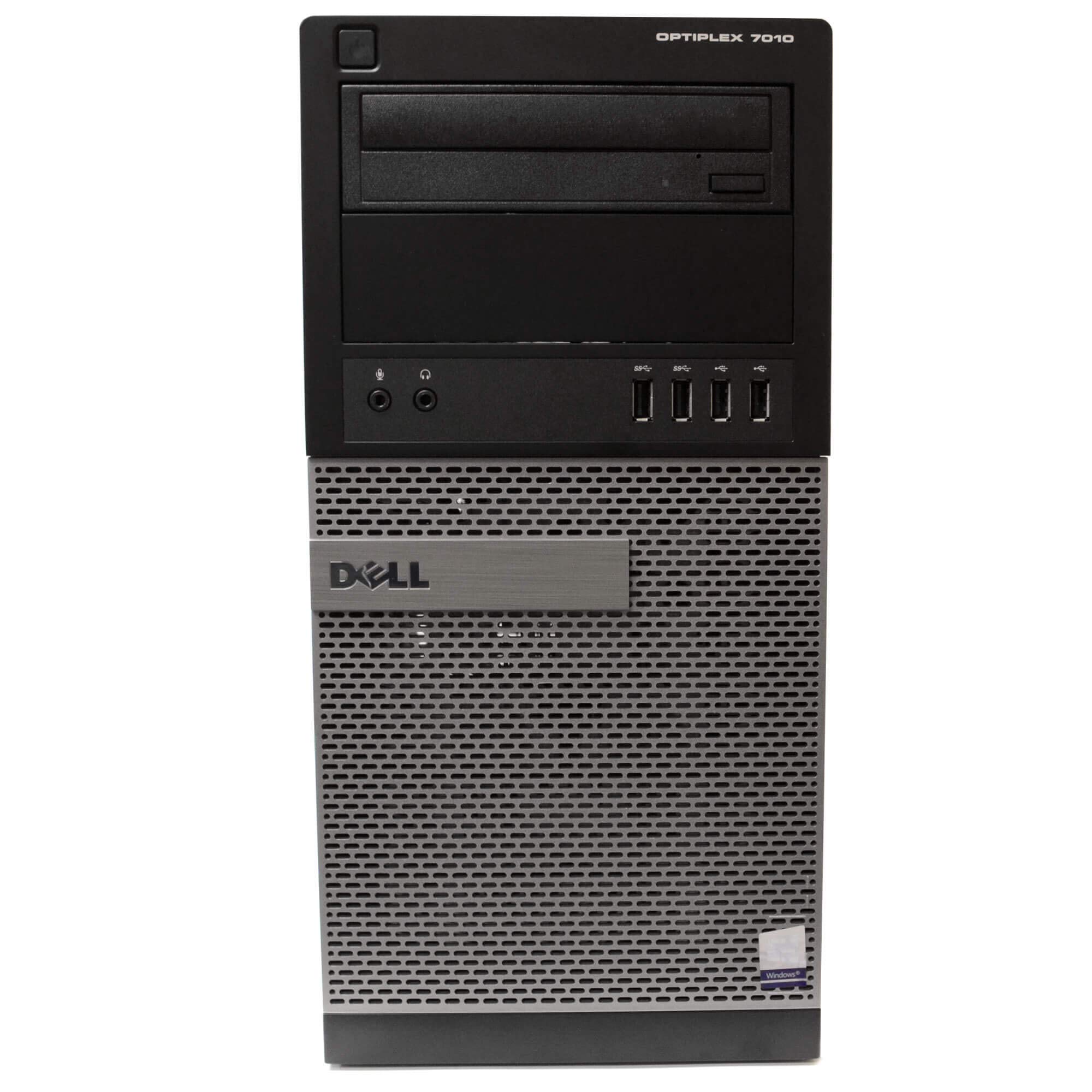 DELL OPTIPLEX 7010 Tower High Performance Business Desktop Computer, Intel Quad-Core i5-3550 3.3GHz, up to 3.7GHz, 8GB RAM, 500GB HDD, DVD, Windows 10 Pro 64 Bit (Renewed)