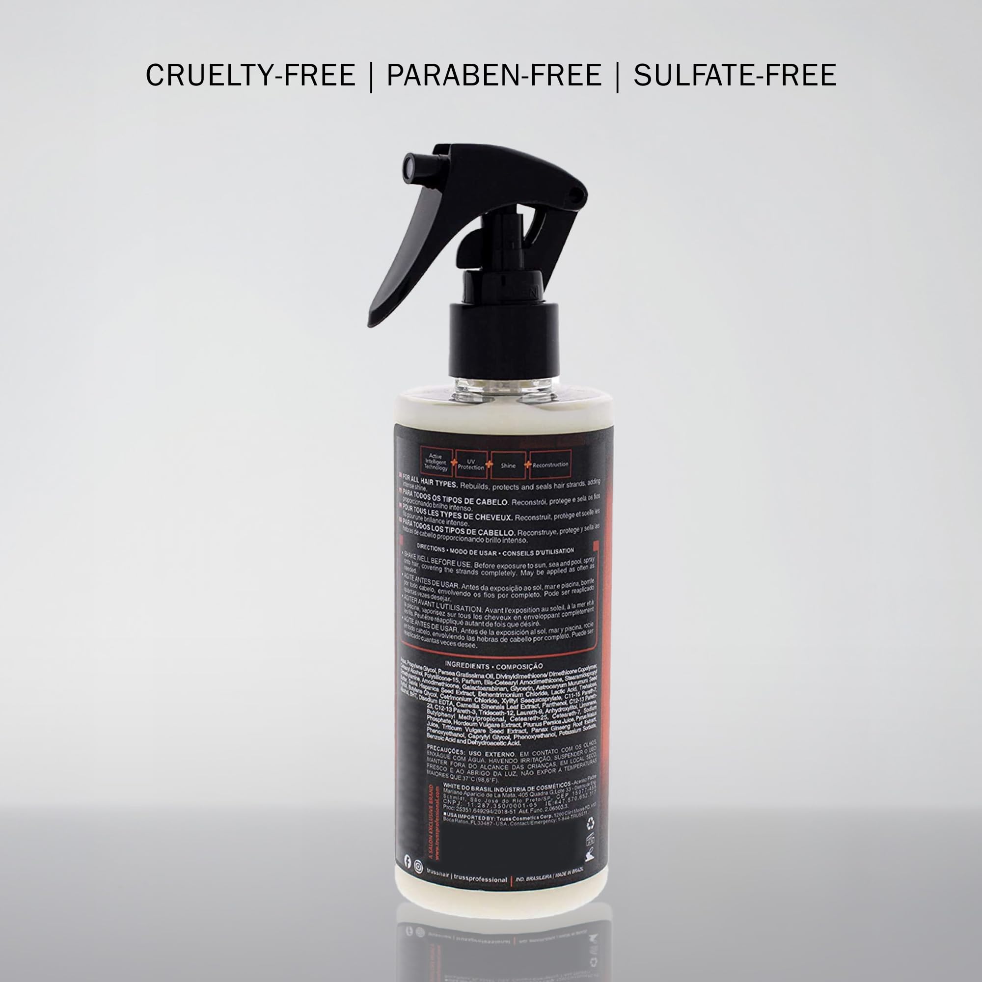 Truss Deluxe Prime Summer Hair Treatment - Protection Against Summer Hair Damage Caused By The Sun, Ocean and Pool - Repairs, Protects, & Seals Hair Stands While Adding Intense Shine (8.79oz)