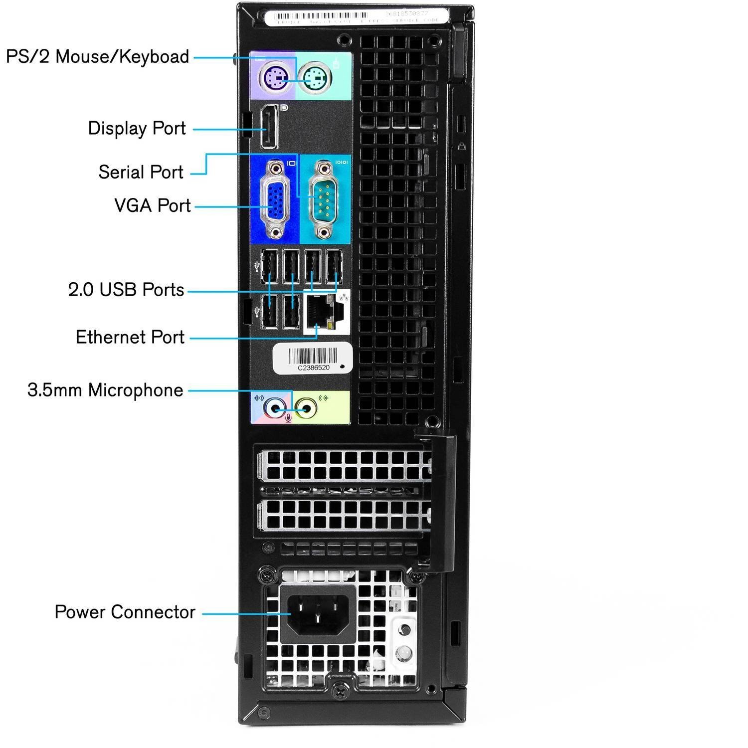 Dell Optiplex 790 SFF Computer, Intel Core i5 3.1 GHz, 4 GB RAM, 250 GB HDD, Keyboard/Mouse, WiFi, 17in LCD Monitor (Brands Vary), DVD, Windows 10 (Renewed)