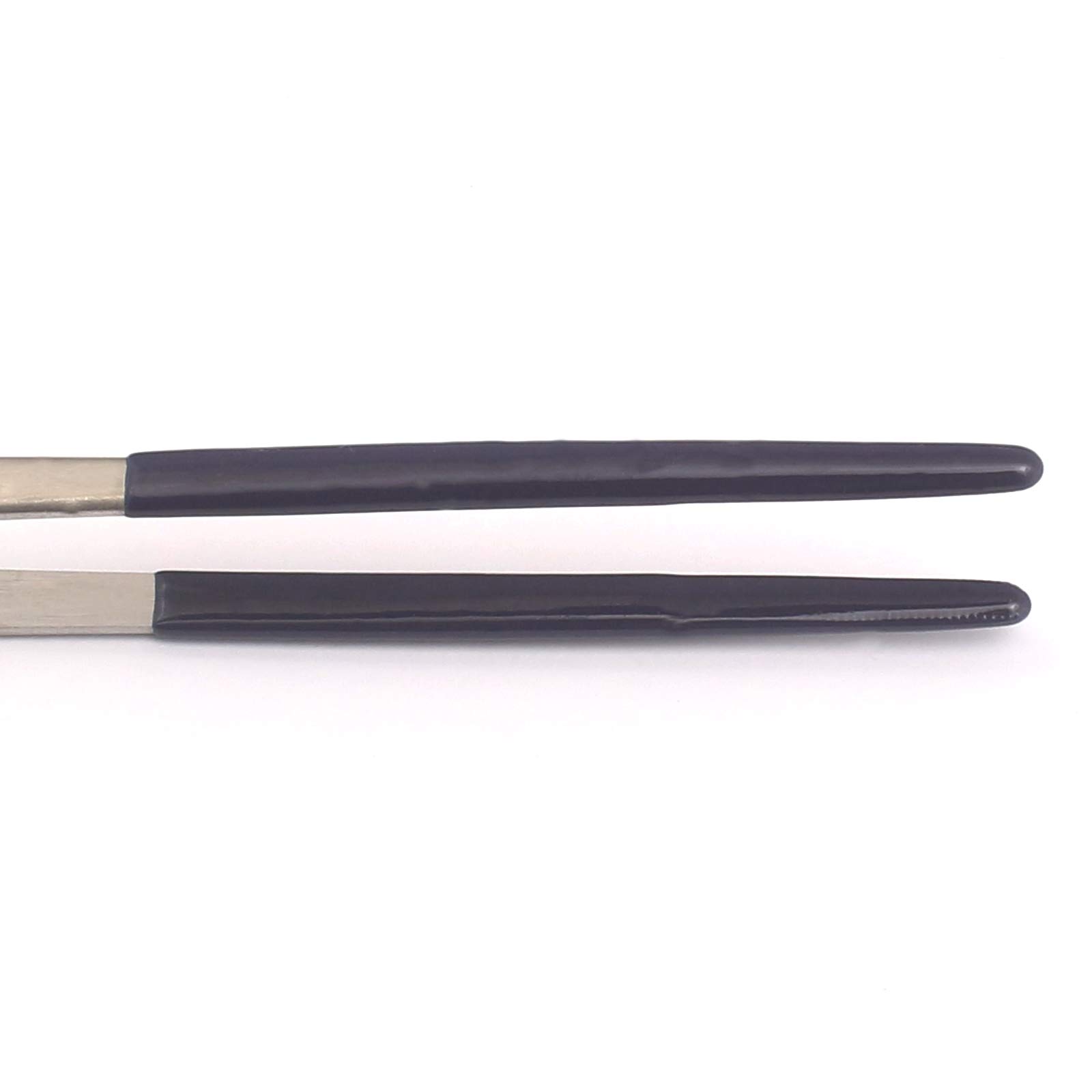 DDP 12" ULTRASONIC CLEANING PVC LONG' SOFT COATED TIP STEAM CLEANING JEWELRY TWEEZER TONGS