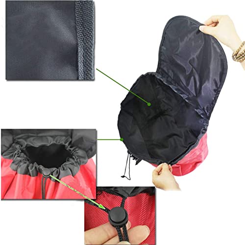 80L Waterproof Oxford Trolley Shopping Bag - Large-Capacity and Multifunctional Reusable Storage Bag for Household Use - Trolley Accessories Replacement Bag