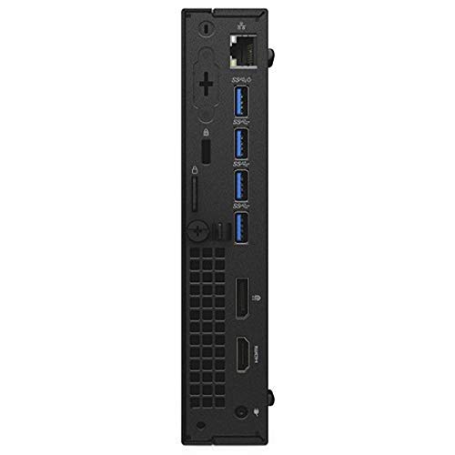 Dell OPTIPLEX 7040 6th Gen Micro Business Desktop Computer, Intel Quad Core i5 6500T up to 3.1GHz, 12G DDR4, 1T HDD, WiFi, BT 4.0, USB 3.0, HDMI, DP, Win 10 64-Bit Supports EN/ES/FR(CI5)(Renewed)
