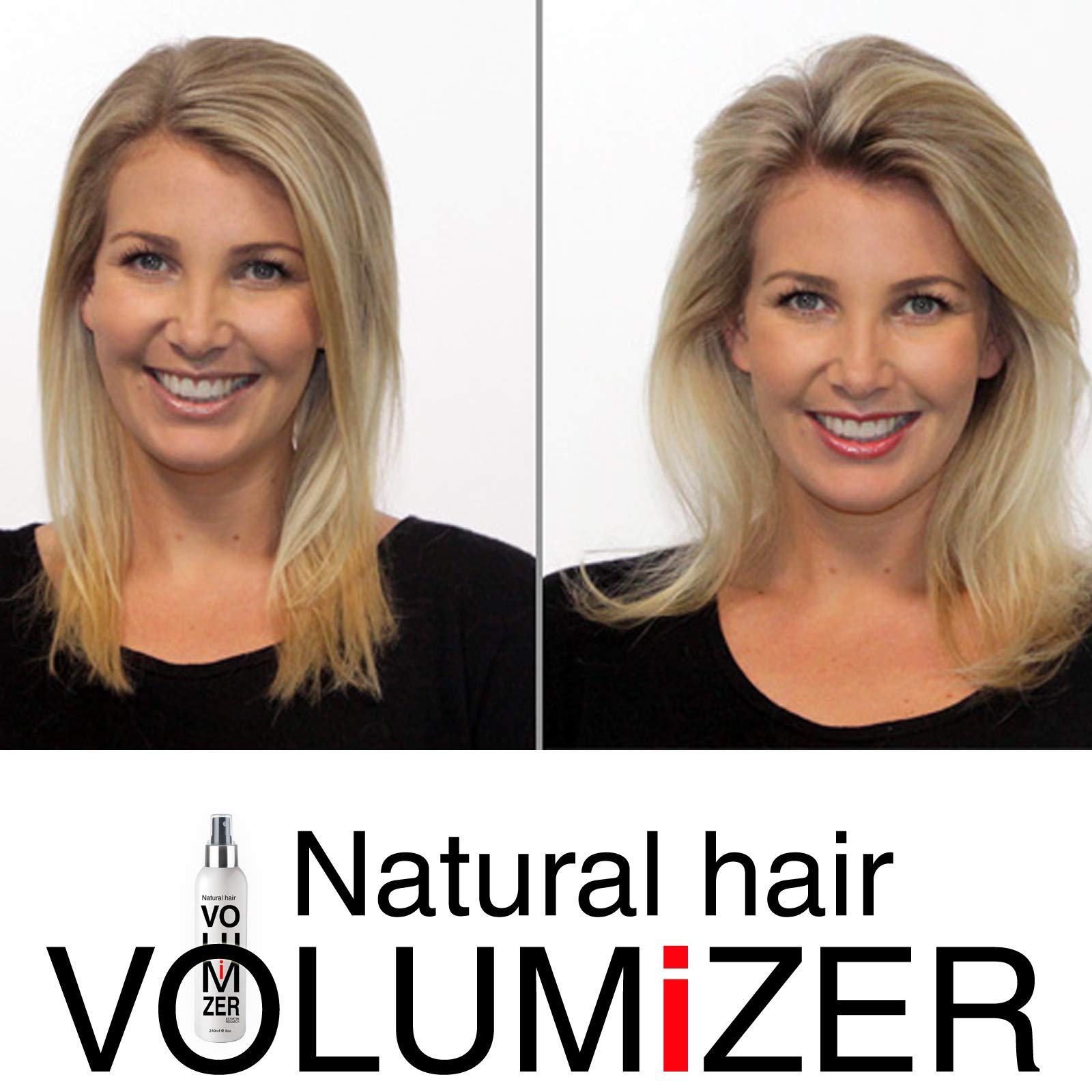 KERATIN RESEARCH Fine Hair Volumizing Spray + Thickener for Women & Men - Instant Natural Lift for Finer Strands, Experts Recommended (120ml)