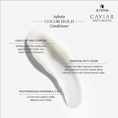 Alterna Caviar Anti-Aging Infinite Color Hold Shampoo and Conditioner Set, 8.5-Ounce (2-Pack)