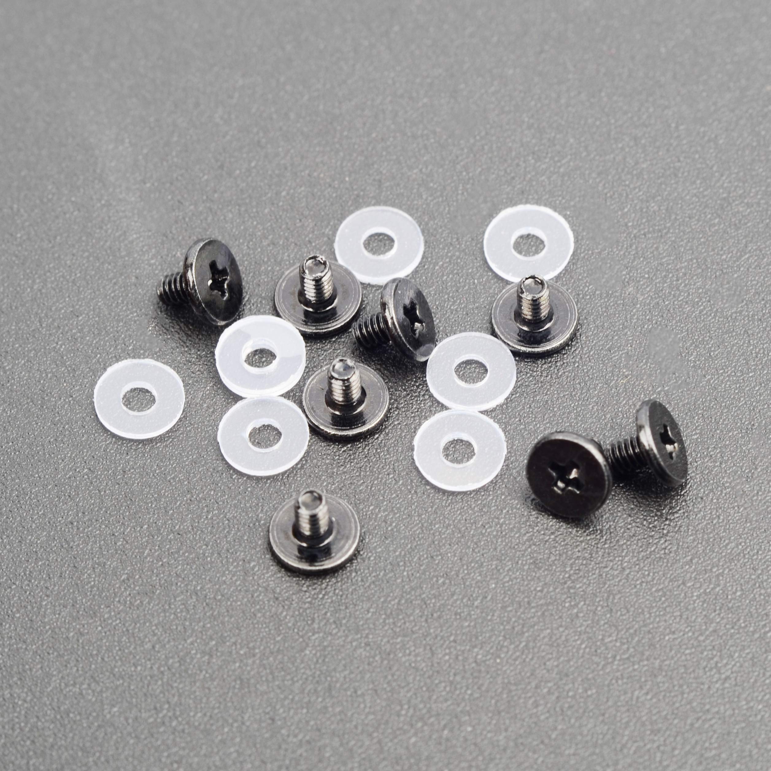 QTEATAK PCIe NVMe M.2 Black Mounting Screws Screwdriver Kit Compatible with Asus, Gigabyte, MSI, ASRock Motherboards