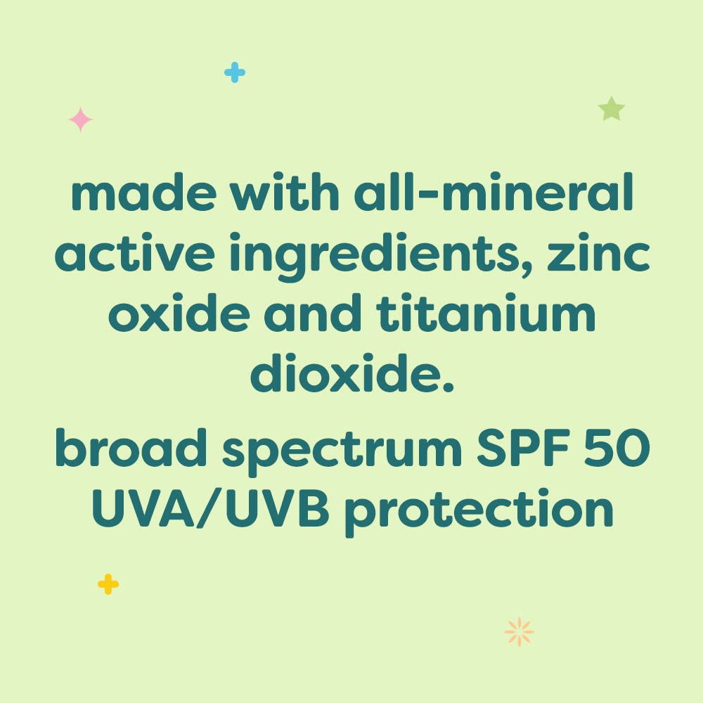 Babyganics SPF 50 Kids Sunscreen Lotion | UVA UVB Protection | Octinoxate & Oxybenzone Free | Water & Sweat Resistant, 6 Fl Oz (Pack of 2)