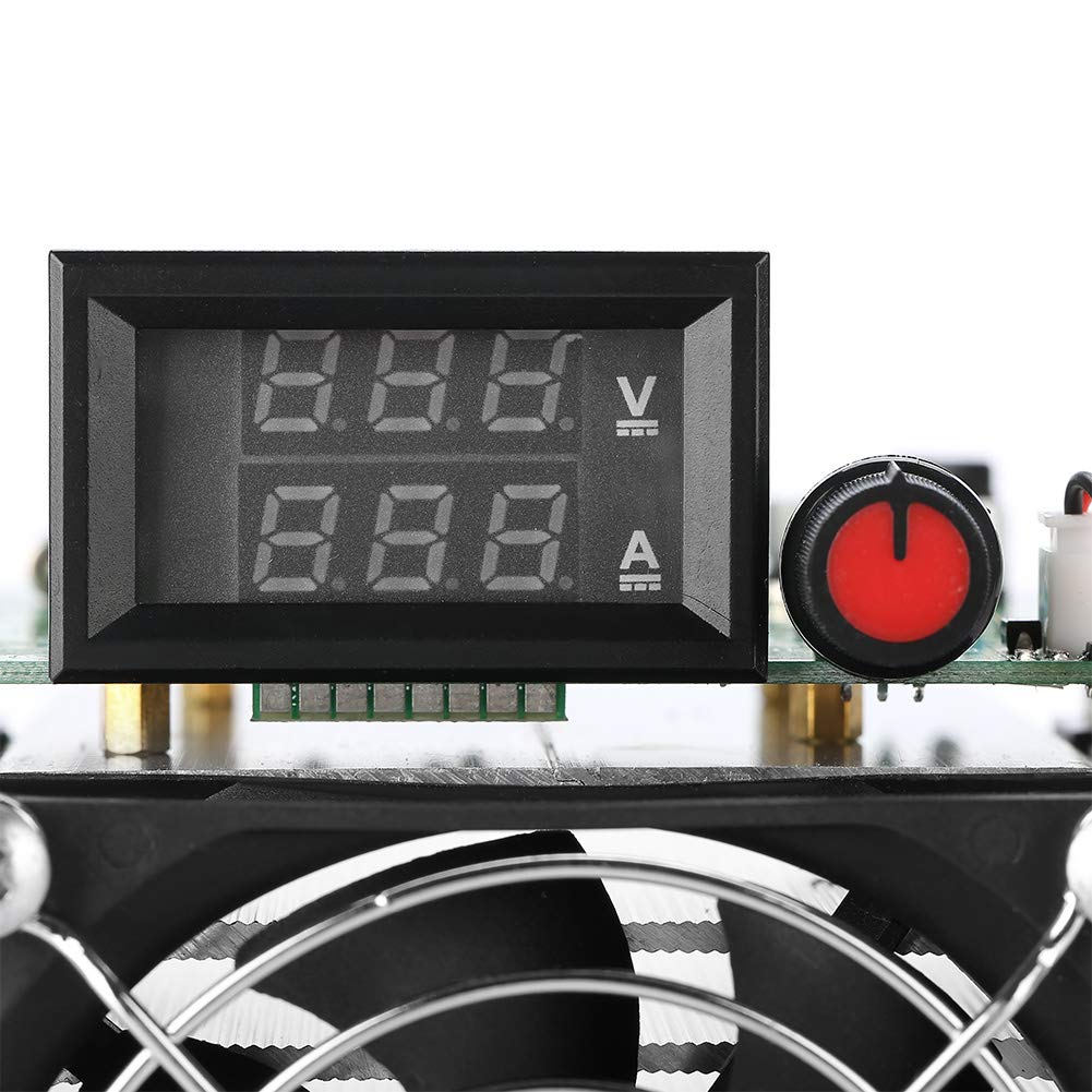 Electronic Load Tester, DC12V 0-20A 250W Battery Capacity Current Tester Discharge Monitor Module for Testing Discharge Board Burn-in Module