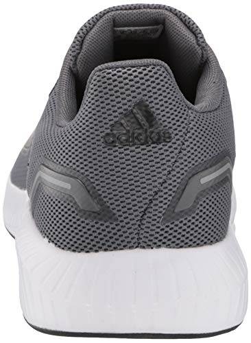 adidas mens Runfalcon 2.0 Running Shoe, Grey/Black/Grey, 11 US