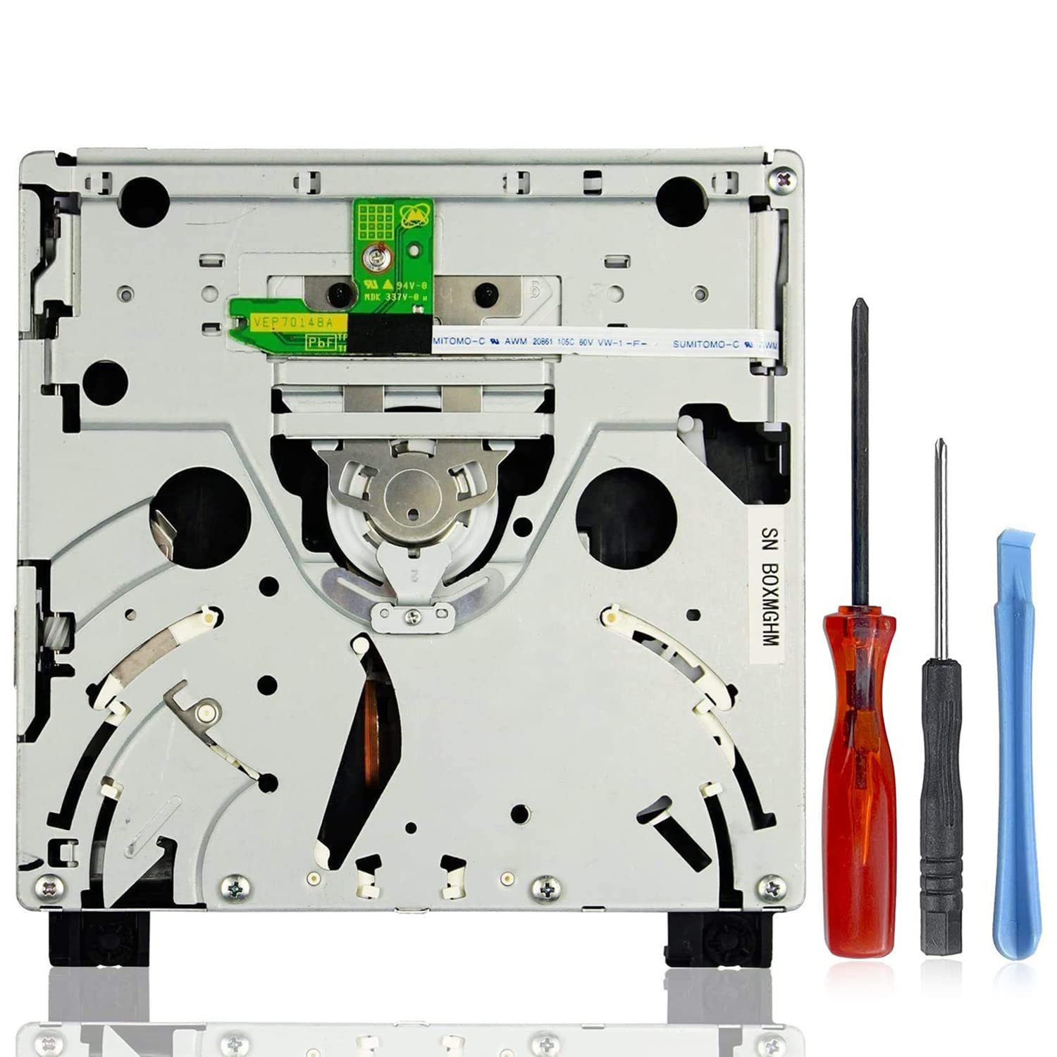 abcGoodefg Original DVD Drive Replacement Repair Part for Nintendo Wii with Opening Tool