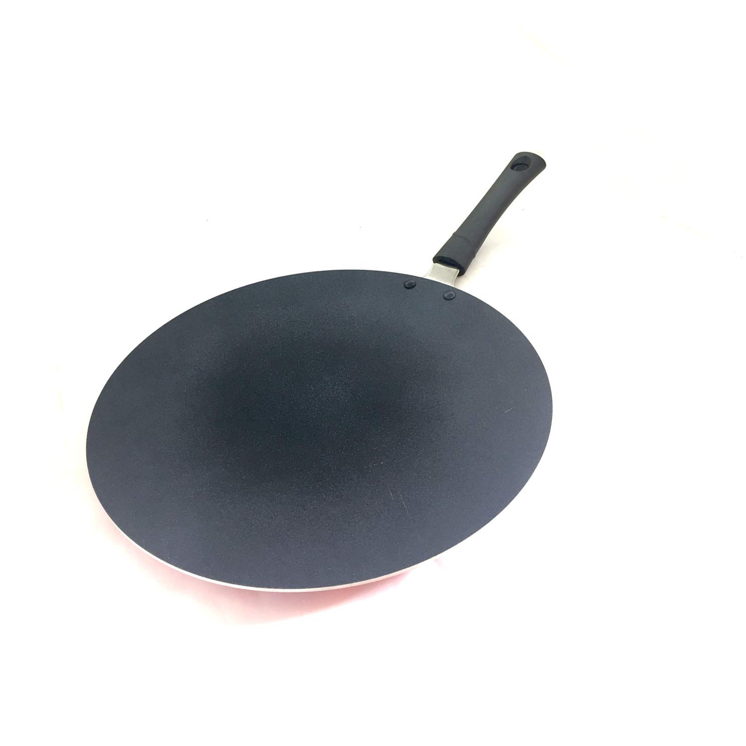 Aluminum Chapati Pan Non-Stick Roti Pan Chapati Tawa Concave Nonstick Griddle Crepe Pan Frying Skillet Pan for Omelette Pan Paratha Tawa Indian Roti Chapati Concave Griddle Tava (275 MM)