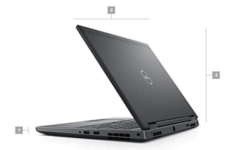 Dell Precision M7530 Mobiel Workstation, 15.6inch FHD (1920x1080), Intel Core Xeon E-2176M, 32GB (2x16GB) RAM, 1TB SSD, NVIDIA Quadro P2000 4GB GDDR5 Win 10 Pro (Renewed)