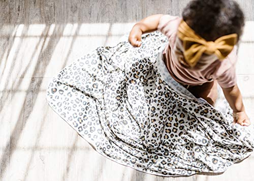 Copper Pearl Large Premium Knit Baby Swaddle Receiving Blanket Zara