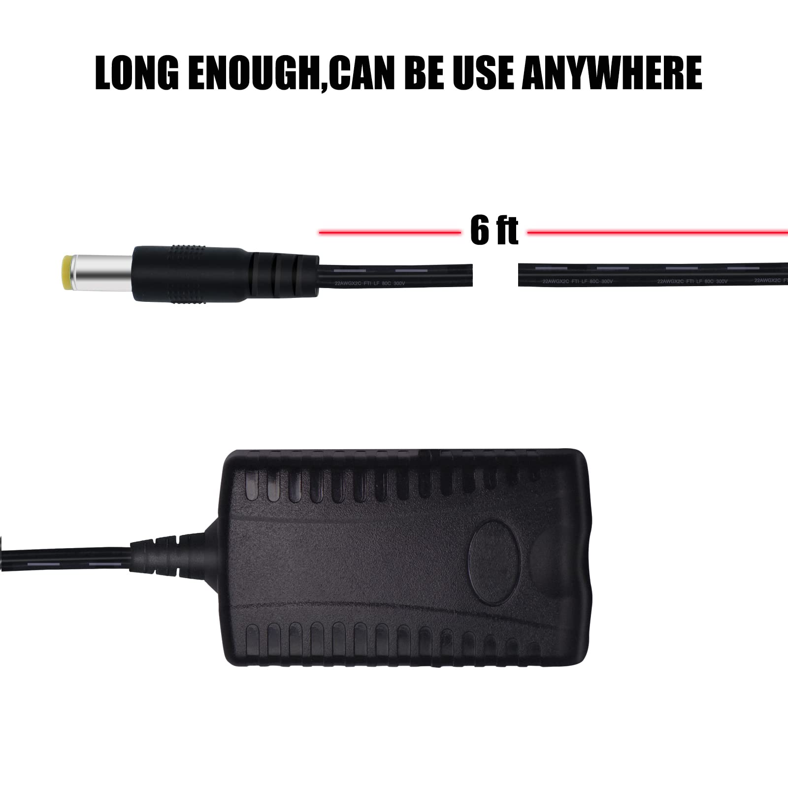 26V Power Charger for TINECO Cordless Vacuum Charger A10 Dash A11 S3 Hero Master iFLOOR S3 Series AC/DC Adapter Replacement Class 2 Power Supply for YLS0241A-T260080
