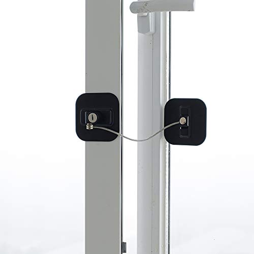 Refrigerator Door Locks, Fridge Lock with Keys, File Drawer and Child Safety Cabinet Lock with Strong Adhesive