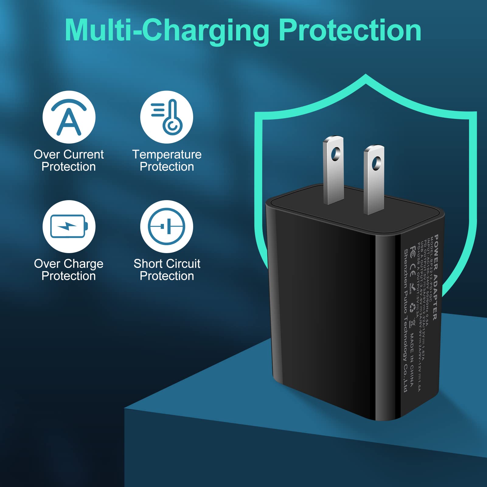 20W USB Type C Charger Block Fast Charging for Samsung Galaxy S23 Ultra/S23 Plus/S22 Ultra/A23 5G/A53/A13/A03S/A73/A32/S21/S20/S10/A51/A71,Pixel 6 Pro 5,Android Phone Fast Charging QC3.0 Wall Charger