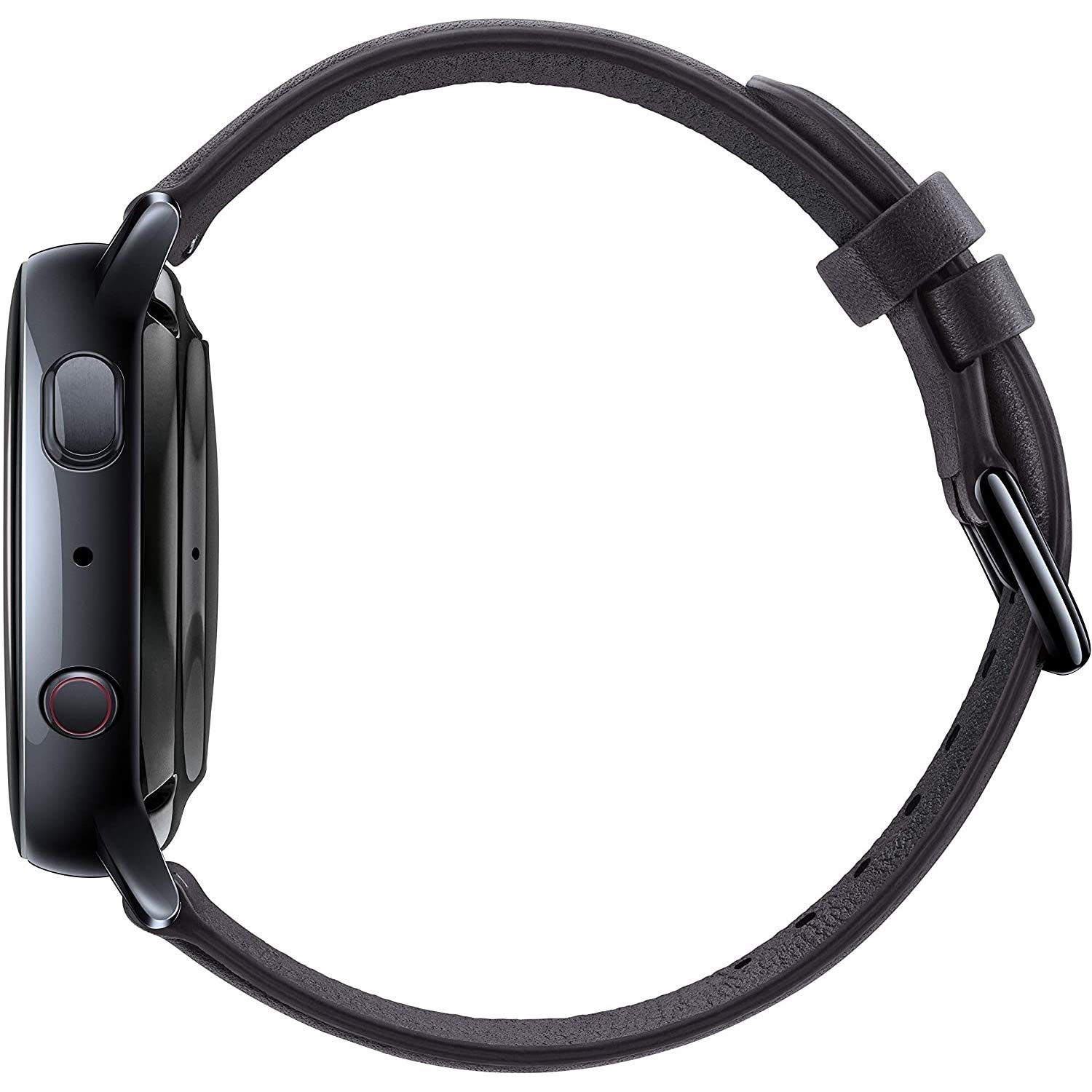 SAMSUNG Galaxy Watch Active2 LTE Smartwatch (Stainless Steel, 40mm, Black) (Renewed)