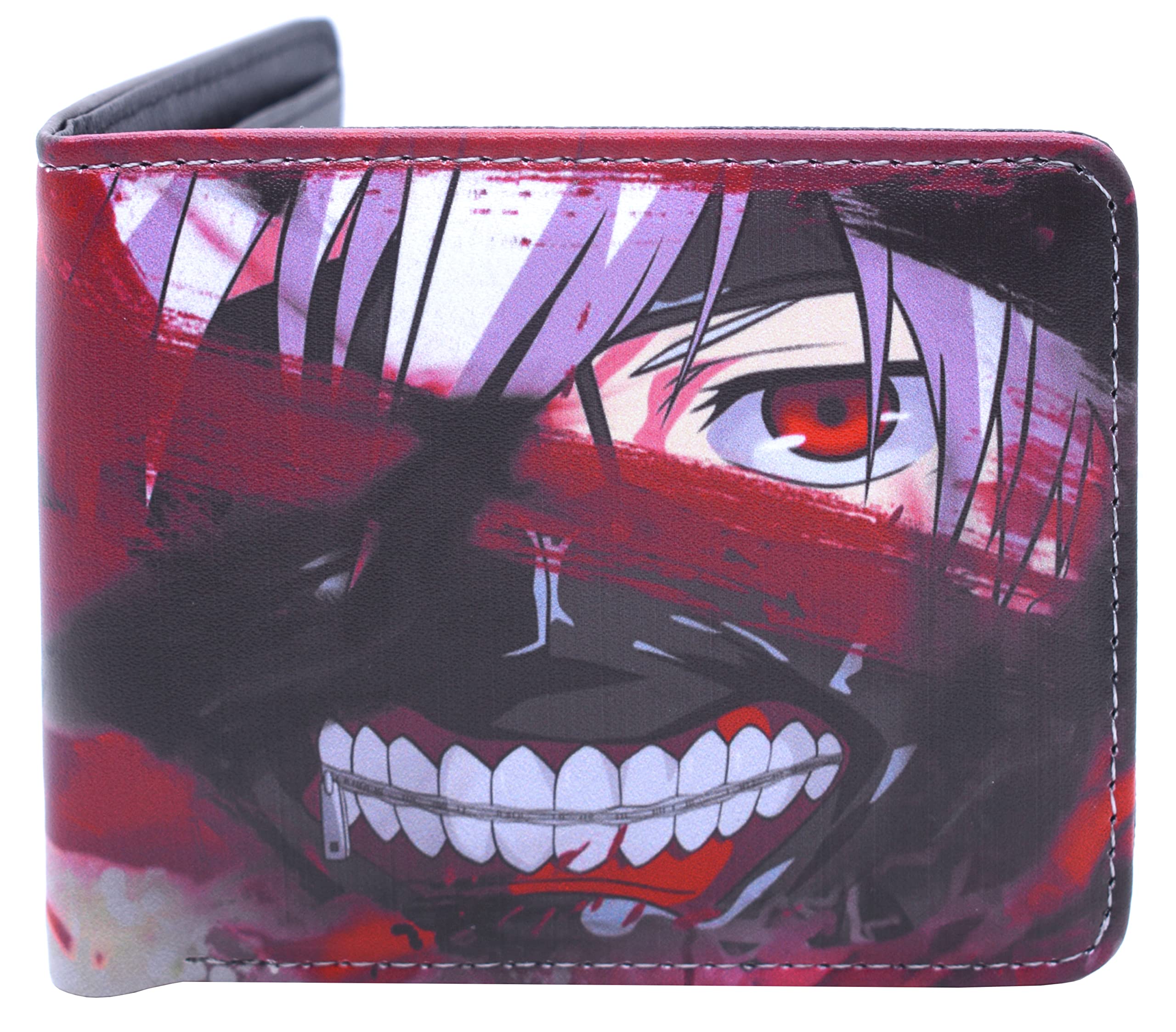 Amatensu Anime Characters Juzo Suzuya wallet Touka Kirishima wallet Ken Kaneki wallet H