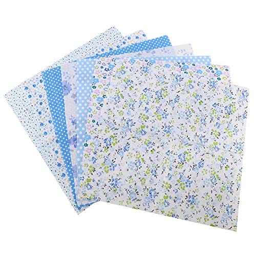 7 Pieces Color Fabric Bundles 50*50cm Multi Color Fabric Squares Quilting Fabric Patchwork Sewing Craft Precut Fabric Scrap for DIY Sewing Craft (1#)