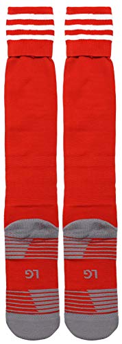 adidas Unisex Copa Zone Cushion III Soccer Socks (1-Pair) , Power Red/ White , Medium