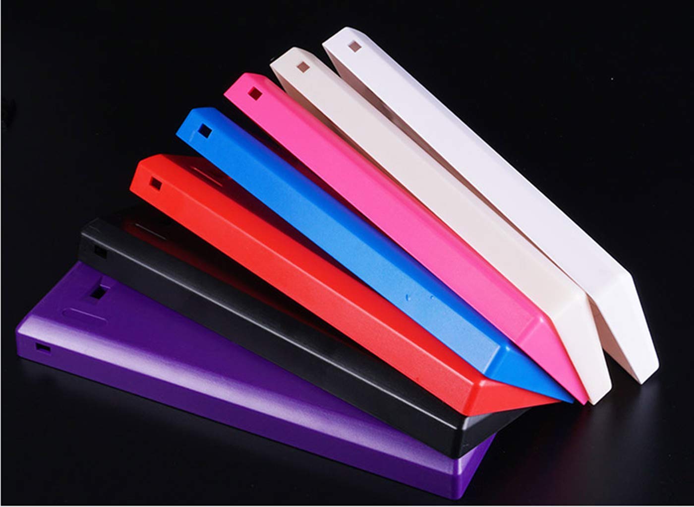 TS Keycap 60% GH60 Keyboard Plastic Shell Case for 60% Mechanical Gaming Keyboard Compatible GH60 POKER2 FACEU POK3R 60 GK61 GK64 GK66 (White)