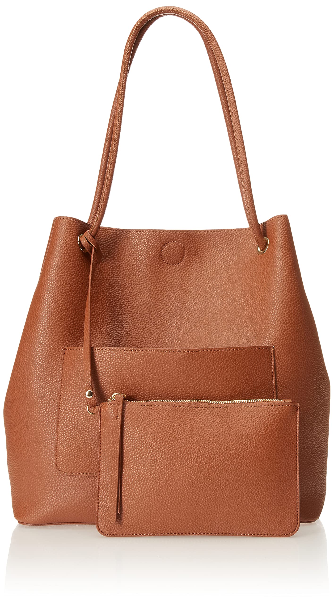 Amazon Essentials womens Joela shoulder bag, Light Brown, One size US
