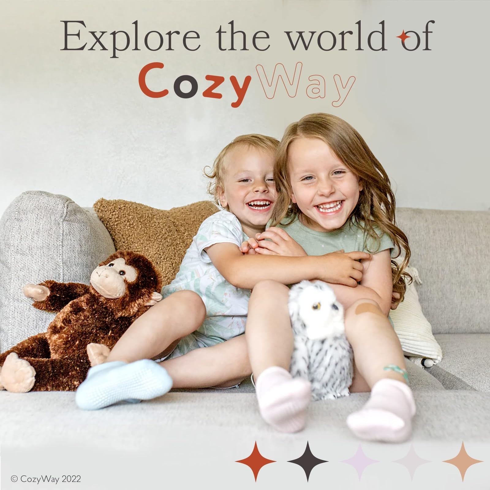 CozyWay Baby Knee High Bow Socks For Baby Girls Infant 6-12 Months 5-5 Pack