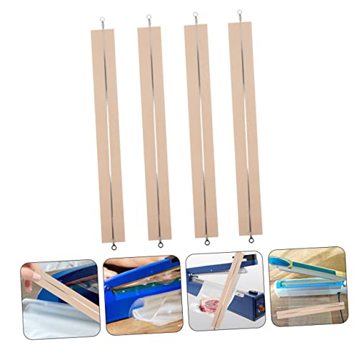 Baluue Impulse Heating Elements 20 pcs Kit Machine Hand Elements Impulse Mm Element Strips Heat Spare Parts Heating Service Sealer Seal Professional Re Sealing Strip Replacement