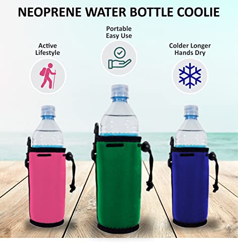 Blank Neoprene Water Bottle Coolie (1, Purple)