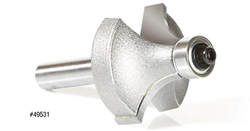 Amana Tool - 49527 Carbide Tipped Corner Round 1/4 Radius x 7/8 Dia x 1/2 x 1/4" Shank