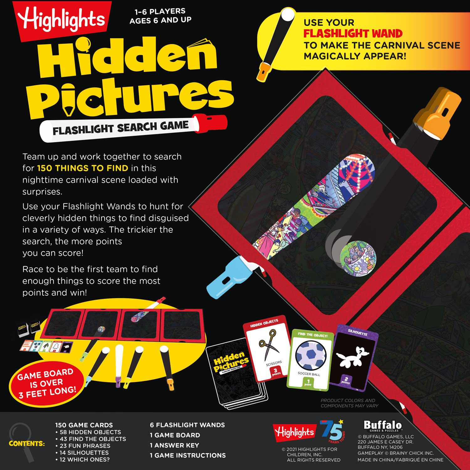 Buffalo Games - Highlights : Hidden Pictures Game, 6+ years