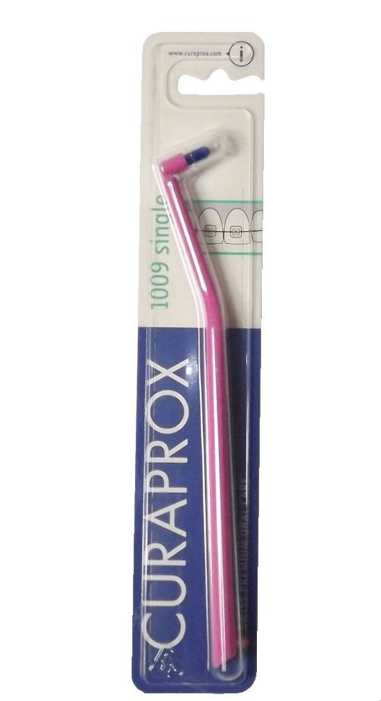 Curaprox CS 1009 Special Tuft Toothbrush for Implants, Braces & Gum Line Care