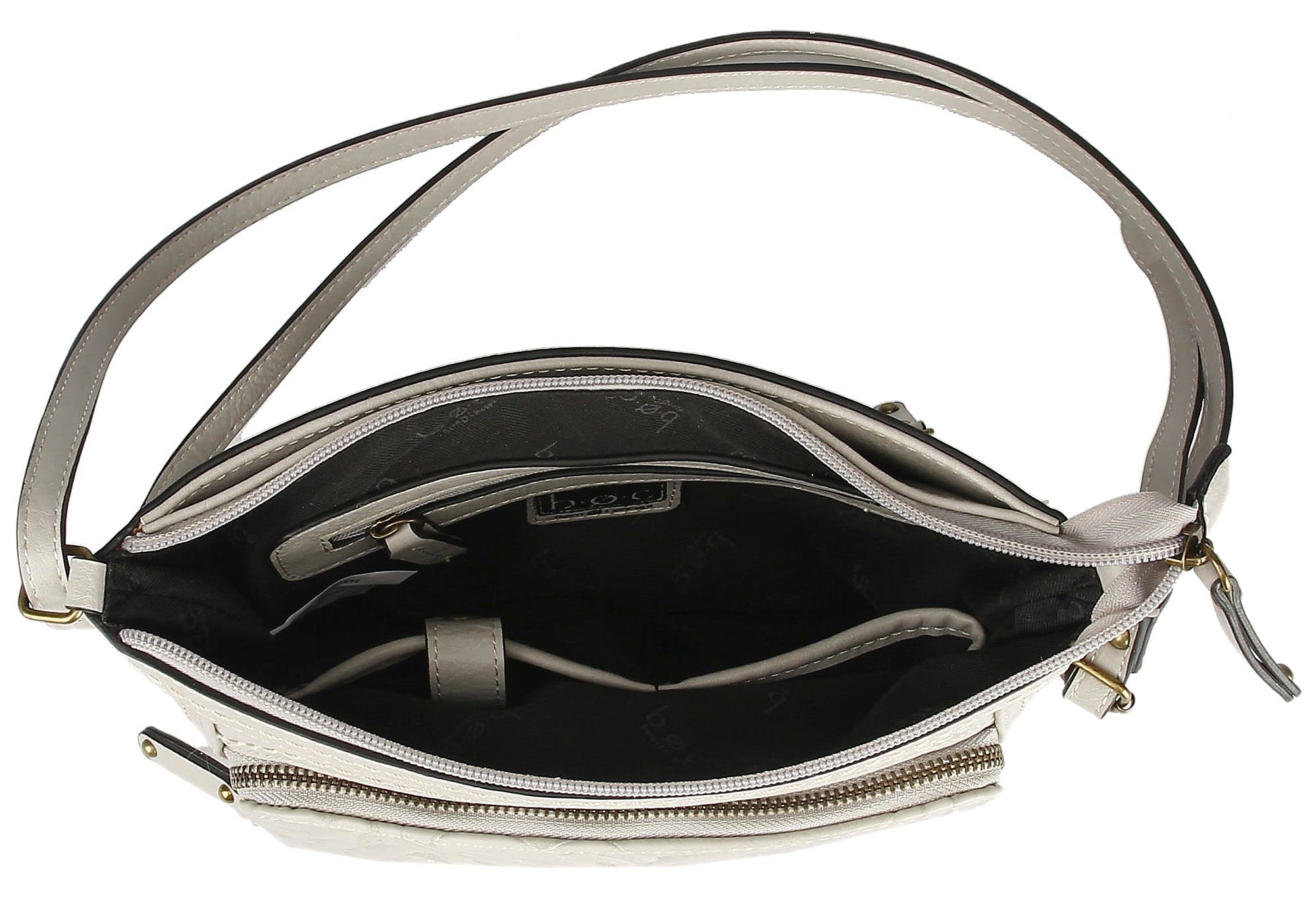 b.o.c. Millstone Zip Compartment Crossbody Dove One Size