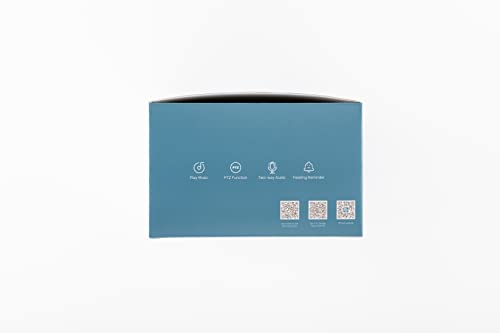 BOIFUN 5" Baby Monitor, 1080p WiFi Baby Monitor Via Android/iOS App Control, Video Record & Playback, Temp & Humidity Sensor, Night Vision, 2-Way Talk, Motion & Sound Detection, with Wall Mount Base