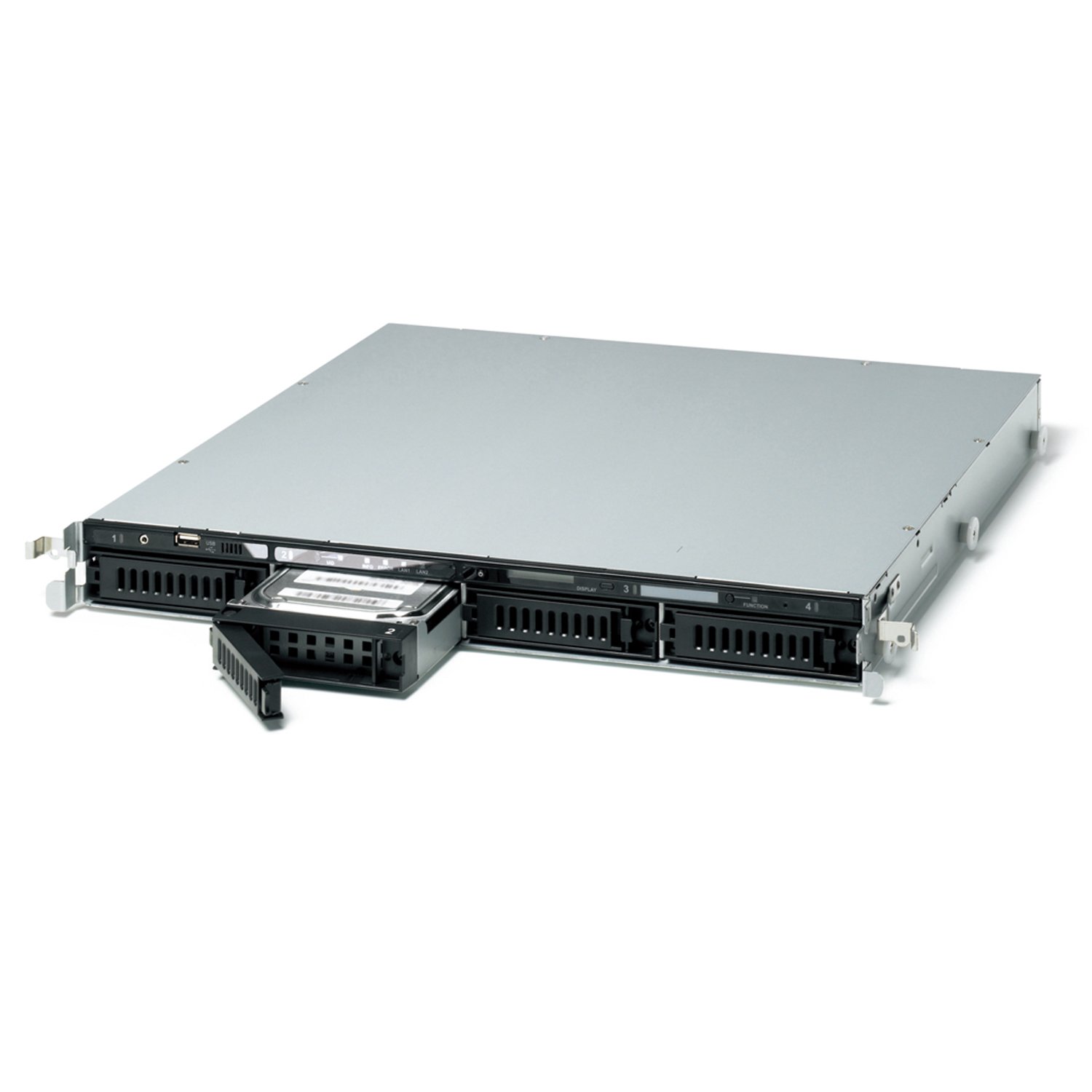 Buffalo TeraStation III 4-Bay 12 TB (4 X 3 TB) RAID 1U Rack Mountable Network Attached Storage (NAS) - TS-RX12TL/R5